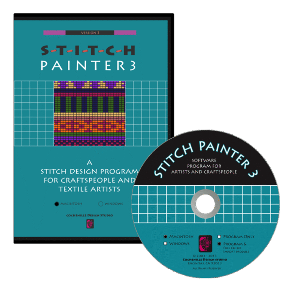 Stitch Painter grid-based design software | Cochenille Design Studio