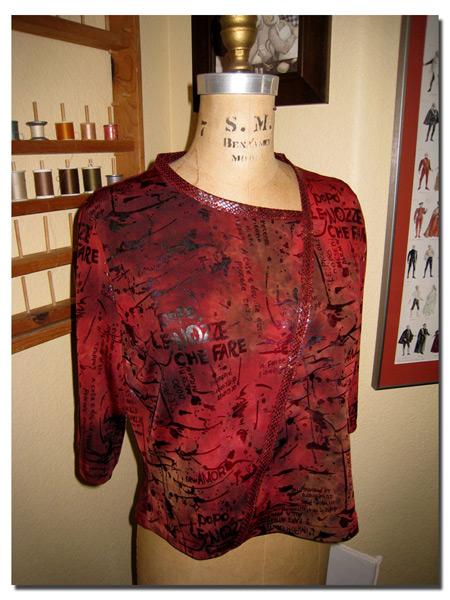 Italian Sewn Top | Cochenille Design Studio