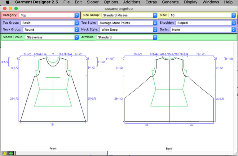 Garment Designer software used to create African-Influenced fashion ...