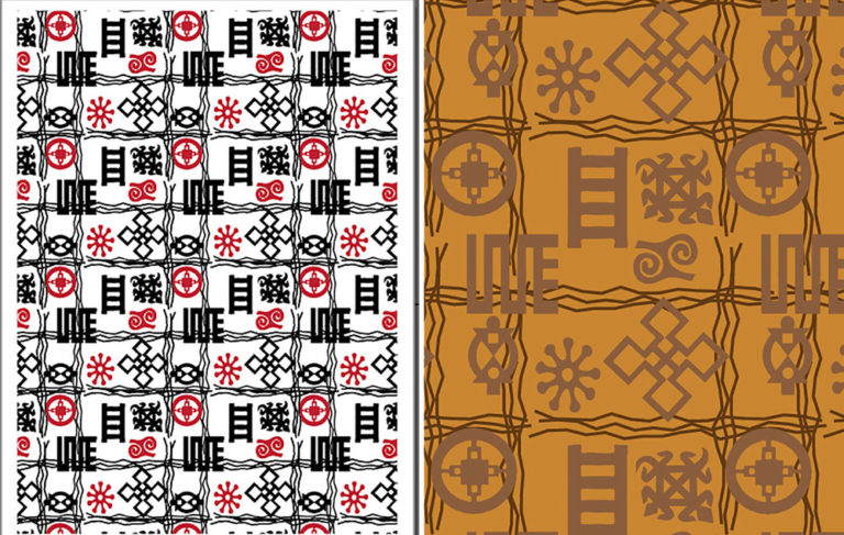 Adinkra Cloth Inspired Fashion with Garment Designer | Cochenille ...