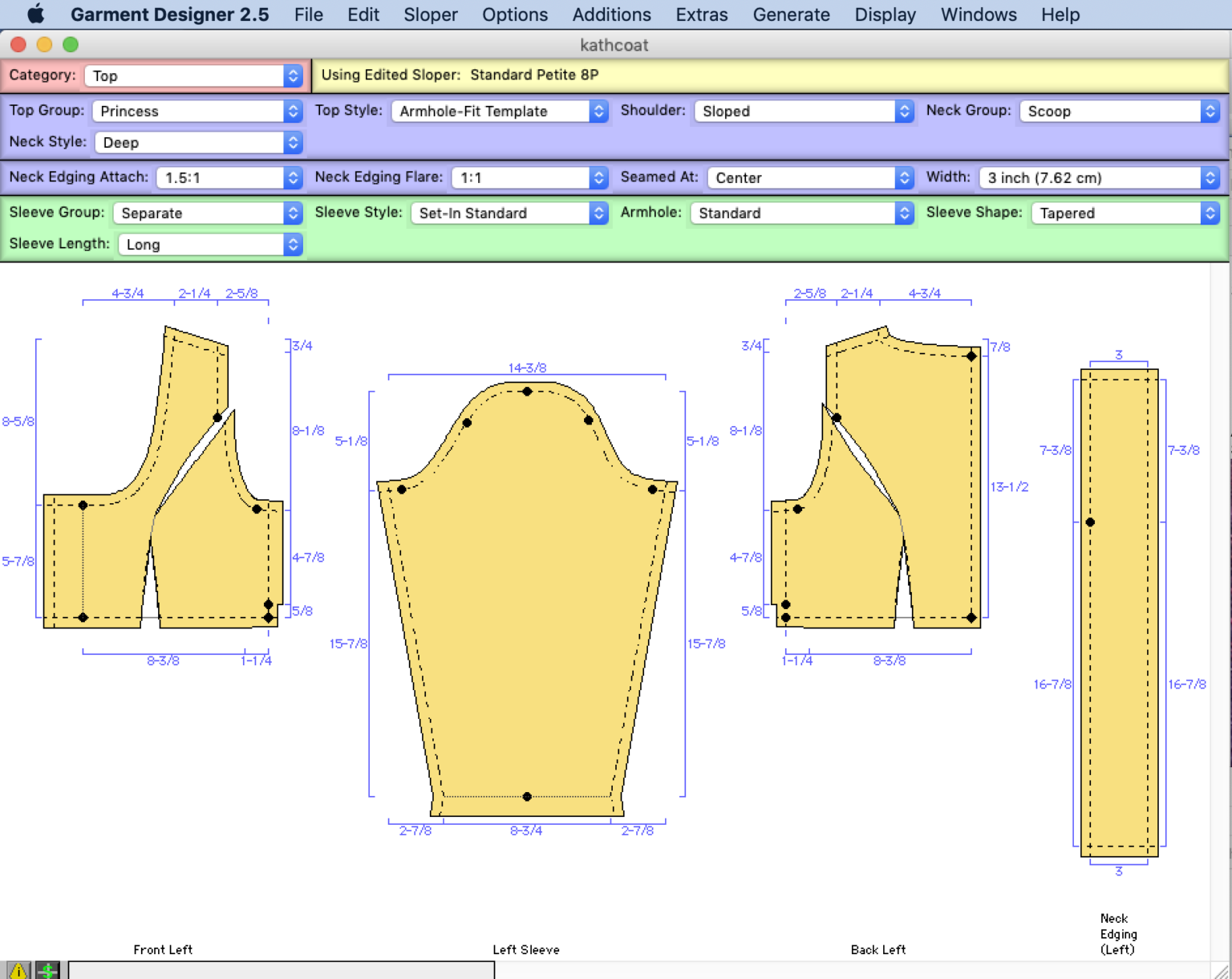 Two-Piece Felted Jacket with Garment Designer Software: Tribute to Kath ...