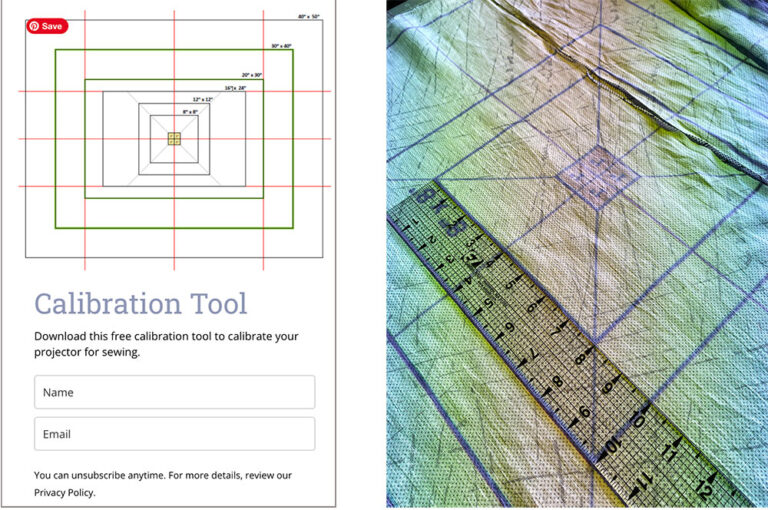 It’s SO exciting! Projector Sewing with Garment Designer Pattern ...