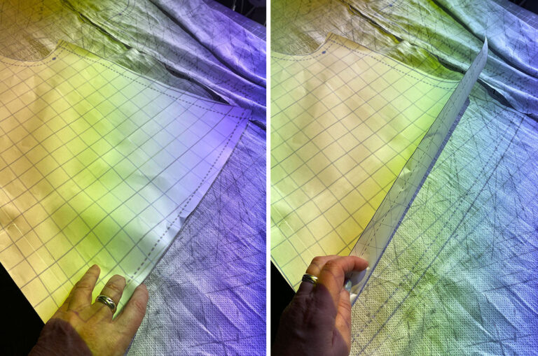 It’s SO exciting! Projector Sewing with Garment Designer Pattern ...
