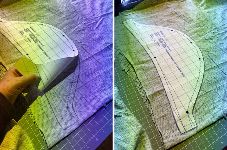 It’s SO exciting! Projector Sewing with Garment Designer Pattern ...