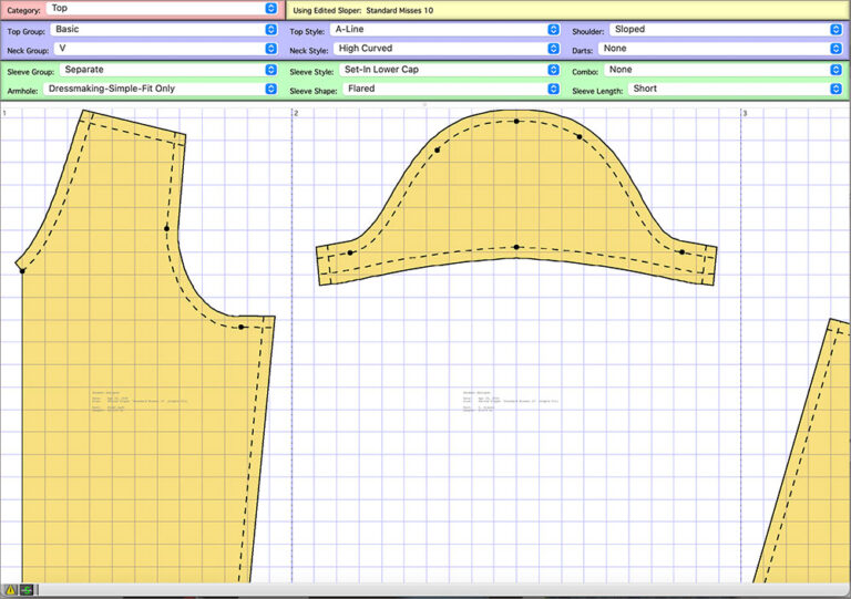 It’s SO exciting! Projector Sewing with Garment Designer Pattern ...